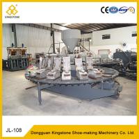 China 120-200 Pairs / Hour PVC lady's Sandal Slipper Making Machine Single Color Air Blowing Machine for sale
