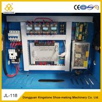 China Vertical Type Slipper Flip Flop Making Machine For Strap Upper for sale