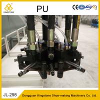 China 40 Stations Rotary Type PU Pouring Machine For Safety Shoes / PLC Control System for sale
