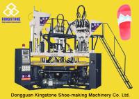 China Rotary 3 Colors Slipper Making Machine For Slipper Flip Flop Upper / Strap for sale