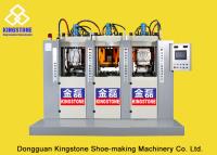 China 3 Stations 6 Injectors TPU Football Sole Making Machine 70-100 Pairs Per Hour for sale