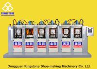 China Leather Sandals Shoe Sole Making Machine , Static Two Color TPU/TR outsole Injection Molding Machine for sale