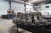 China Rotary Table PVC Slipper Flip flops  Injection Molding Machine for sale