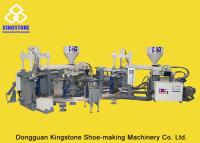 China One / Two Color PVC Boots Making Machine , Plastic Rain Boots Factory Production Line for sale
