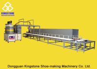 China 40 Stations Rotary Type PU Pouring Machine For Safety Shoes / PLC Control System for sale