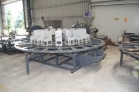 China 12/16/20/24 Stations Rotary leather shoes PP insole Injection Molding Machine With Quick Production Rate for sale