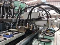China Full Automatic EVA Foam Antistatic Surgical Shoes Injection Molding Machine Vertical Type for sale