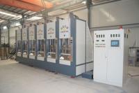 China 8 Stations Shoe Sole Making Machine Production Line For EVA Slipper / Sandals / Boots for sale