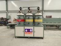 China Single / Double Color Pu Shoe Making Machine , Polyurethane Pouring Machine for sale