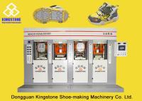 China Energy - Saving Four Stations Safety Shoe Sole Making Machine With Servo Motor for sale
