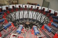 China CE SGS 2-3 Workers PVC Shoes Making Machine With Upper Lasting / 30-35kw/H for sale