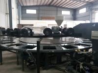 China 20 Stations Shoe Sole Mould Making Machine , Plastic Shoes Injection Molding Machine for sale