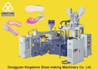 China Three Color TPR Plastic Shoes Making Machine With Double Proportional Pressure Control for sale