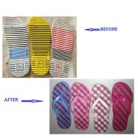 China Semi Automatic Shoe Making Equipment Connect The Strap And Sole For Flip Flop Slippers for sale