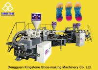China Four Color TPR Sole Sneaker Making Machine With 20 Stations Four Injectors for sale