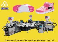 China Kids Sports Shoe Sole Injection Molding Machine , TPR Sole Moulding Machine for sale