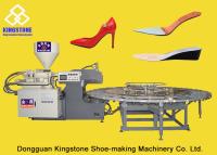 China 200-280 Pairs Per Hour Shoe Sole Making Machine For Wedge Heel Sandals / Boots for sale
