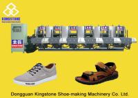 China Single / Double Color Rubber Sole Making Machine for Men Leisure Shoes Sandals for sale