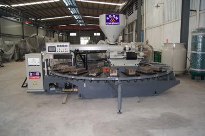 China Rotary Lesiure / PVC Shoe Sole Mould Making Machine With 12 16 20 24 Stations for sale