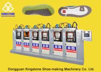China TPU TR PVC Shoe Sole Making Machine 6 Stations With P.I.D. Control System for sale