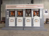China 2 / 4 Stations Injection Rubber Shoe Sole Making Machine For TPU TPR PVC for sale