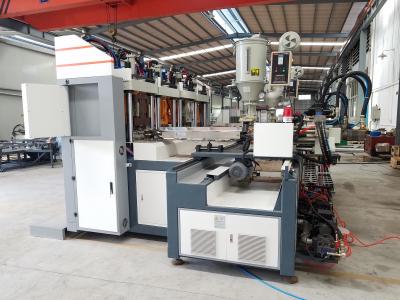 China Static Type Pu Shoe Sole Making Machine 2 Stations 70-100 Pairs/Hour for sale