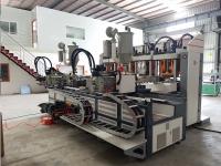 China Energy - Saving Four Stations Safety Shoe Sole Making Machine With Servo Motor for sale