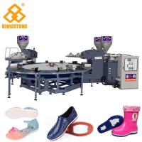 China Single Color Ladies Jelly Shoe sandals Manufacturing Machines 10Cm/S Injection Speed for sale