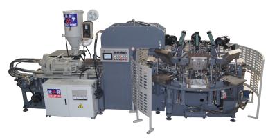 China 220 380 440V 6 Station Shoe Sole Making Machine for sale