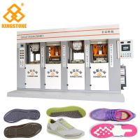 China Static Shoe Sole Injection Moulding Machine , TPU TPR TR PVC Sole Making Machine for sale