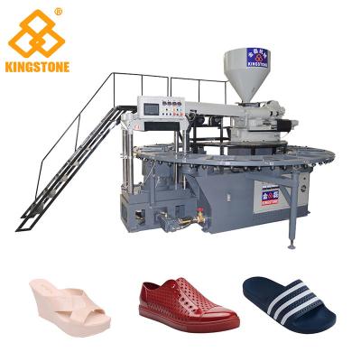 China 110-150 Pairs / Hour Shoe Making Production Line Plastic Slipper Shoes Making Machine for sale