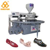 China 20 Stations Rotary 3 Color Automatic Plastic Sandals Shoes Making Machine for sale
