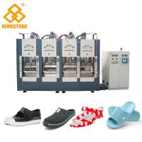 China Single Color EVA Foam Injection Molding Machine , Chappal Making Machine for sale
