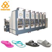 China EVA Slipper Making Shoe Sole Making Machine With Full Production Line / 6 Stations for sale