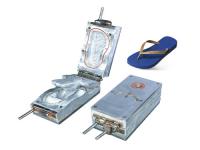 China One Pair Flip Flop Mold Strap And Sole Injection Moulding Machine Aluminum Steel for sale