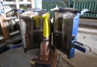 China Mono Two Color Pvc Injection Molding For 40cm Height Boot , PVC Shoe Molding for sale
