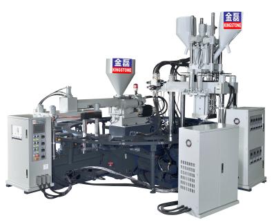 China Three Colors Pvc Air Blowing Injection Machine , Jelly Shoes Sandals Making Machine for sale