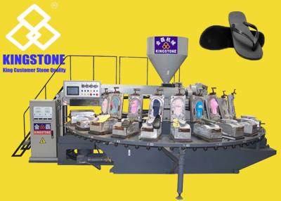 China Plastic Slipper Making Machine In Rotary Table Injection Moulding Machine for sale