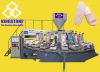 China Rotary Table Injection Molding Machine For Plastic Slipper Making for sale