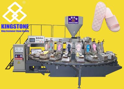 China Rotary Table Injection Molding Machine For Plastic Slipper Making for sale