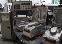 China Rotary Table Single Color PVC Air Blowing Injection Machine for sale