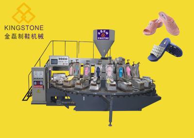China Automatic Rotary Table Shoe Making Production Line With Color Mixer for sale