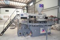 China Rotary Type Women Men Plastic Shoes Making Machine 110-150 Pairs / Hour for sale