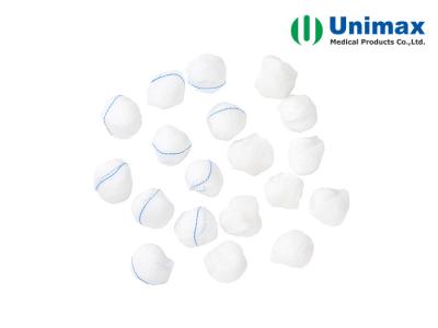 China Wound Care 6.5cm 100 Cotton Gauze Ball for sale