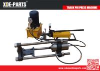 China 100/150/200Ton Portable Hydraulic Track Link Pin Pusher Machine For Excavator&Dozer for sale
