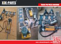 China 100T Portable hydraulic removal and installation tools track master pin pusher machine for sale