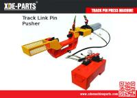 China Hydraulic Track Link Press Machine, Excavator Track Pin Removal Installation Tool, Master Pin Pusher Installer for sale