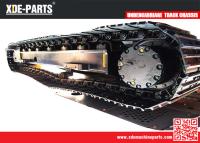 China Undercarriage Wheelchair Rubber Track Snow vehicle rubber Crawler Steel rubber track chassis for sale