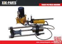 China 100T Portable hydraulic removal and installation tools track master pin pusher machine for sale