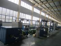 China Electrical Cable Wire Extrusion Line Machine for PVC PE PTFE Materials with 1000mm Pay-Off and 220m Accumulator for sale